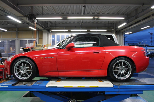 S2000×エンケイ EK PF01でよりレーシーに！拘った！ | 浜松店 | 店舗ブログ | タイヤ＆ホイールの専門店「クラフト」