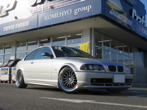 BMW E46にSSRプロフェッサーTF1の取り付け！！ | 一宮店 | 店舗ブログ | タイヤ＆ホイールの専門店「クラフト」