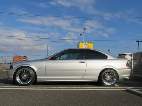 BMW E46にSSRプロフェッサーTF1の取り付け！！ | 一宮店 | 店舗ブログ | タイヤ＆ホイールの専門店「クラフト」