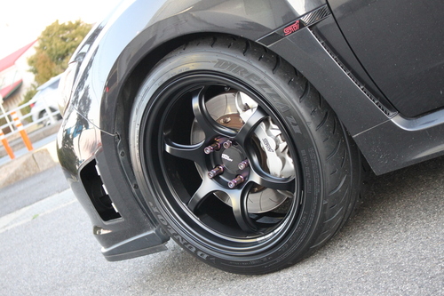 インプレッサ R205 に 超極太ホイール を入れるため・・ | 鈴鹿店 | 店舗ブログ | タイヤ＆ホイールの専門店「クラフト」