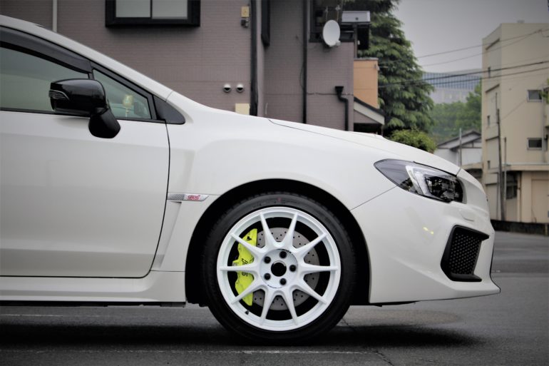 WRX STIにWORK MCOレーシング 18インチ装着！ | 相模原店 | 店舗ブログ | タイヤ＆ホイールの専門店「クラフト」