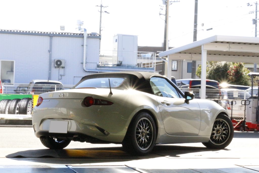 ND ロードスター に BBS RG-F 装着。 王道 BBS メッシュ で 高級志向 の ロードスター に。 | 一宮店 | 店舗ブログ ...