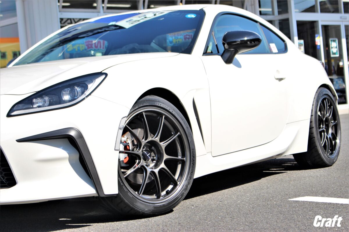 ウェッズスポーツTC105X 8.5J18インチを装着！！ その仕上がりは。。。 | 厚木店 | 店舗ブログ | タイヤ＆ホイールの専門店「クラフト」