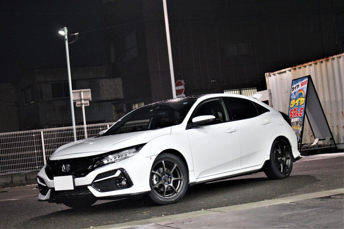 FK7シビックにWeds Sport SA-75Rでスタッドレス仕様に！ | FK7シビックにWeds Sport SA-75Rでスタッドレス ...