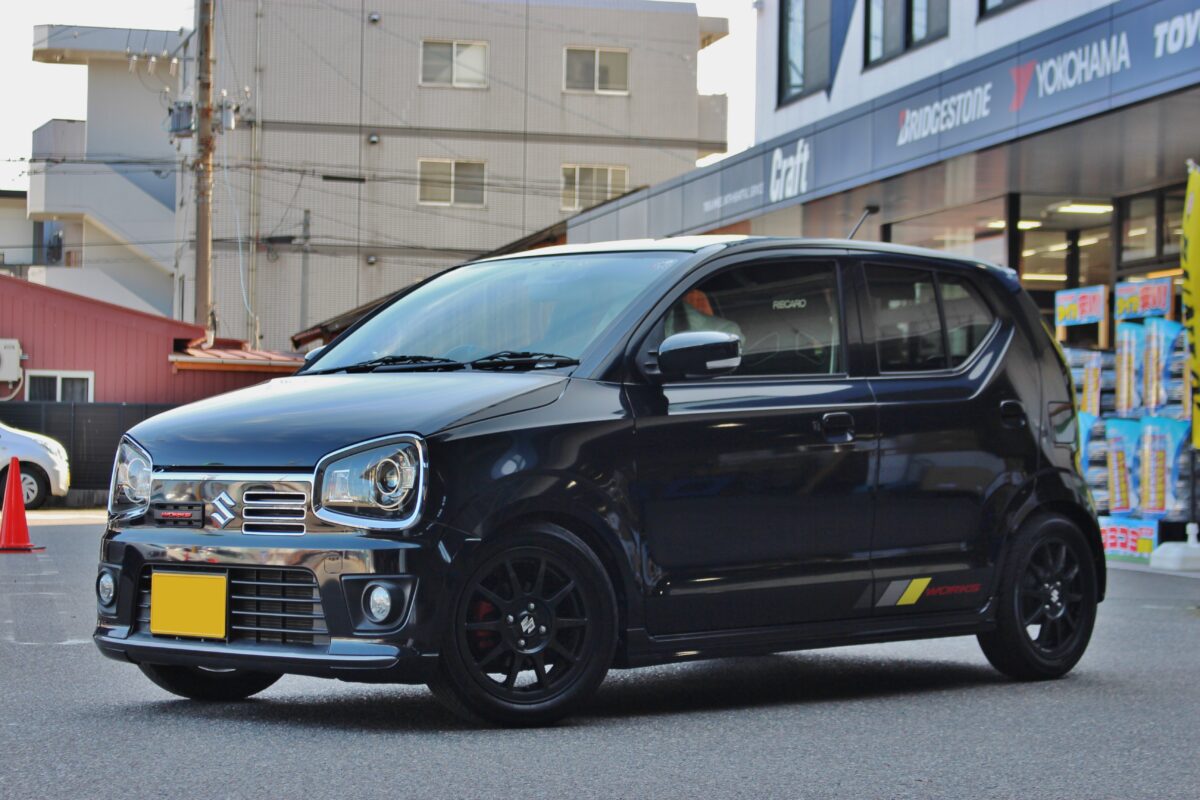 HA36S アルト ワークス に ボルクレーシング TE37 KCR プログレッシヴモデル 装着！ | 中川店 & EURO STYLE ...