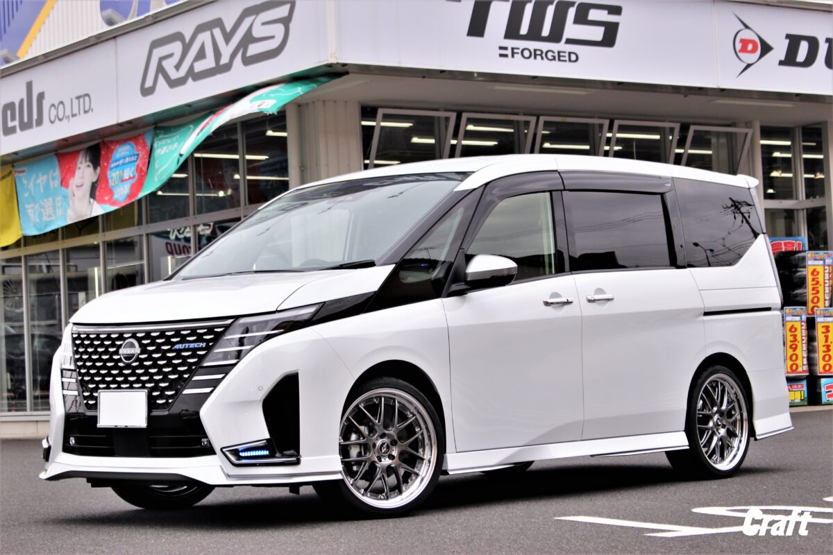 新型セレナ FC28 を最速カスタム！！ WORK 20インチを装着しましたよぉ～ | 厚木店 | 店舗ブログ | タイヤ＆ホイールの専門店 ...