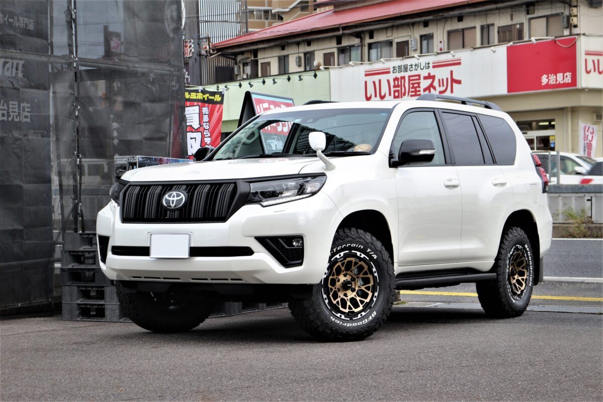 150プラド に おススメ ホイール をご紹介。 | 多治見店 | 店舗ブログ | タイヤ＆ホイールの専門店「クラフト」