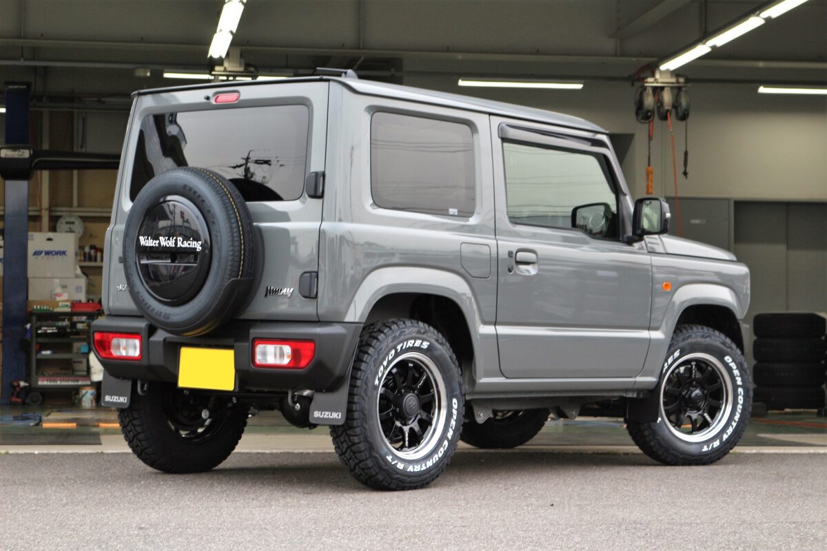 SUZUKI JB64 ジムニー に RAYS A LAP J 装着。 | 多治見店 | 店舗ブログ | タイヤ＆ホイールの専門店「クラフト」