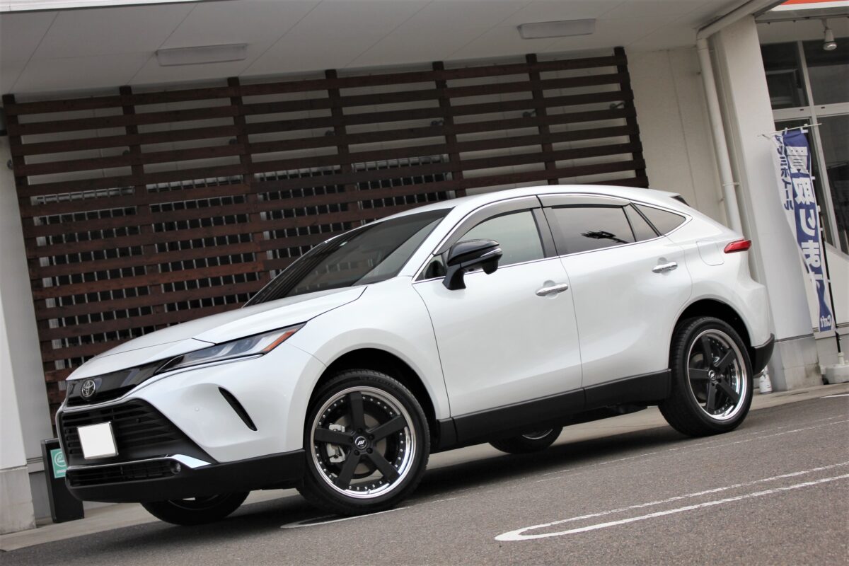 納車後速攻でカスタム!80系ハリアーに20インチWORK ZEAST ST2を装着!! | 納車後速攻でカスタム!80系ハリアーに20インチ ...