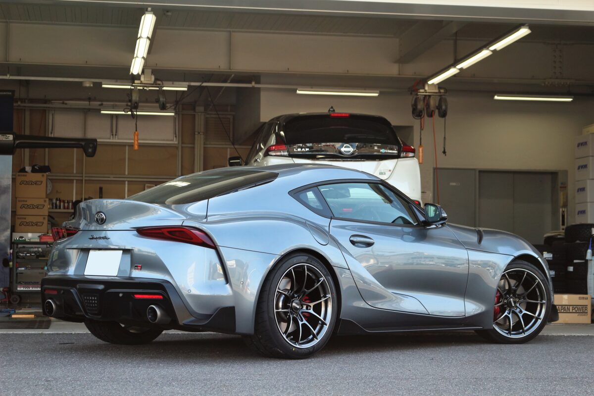 TOYOTA A91スープラ に RAYS ボルクレーシング G025 装着。 | 多治見店 | 店舗ブログ | タイヤ＆ホイールの専門店「クラフト」