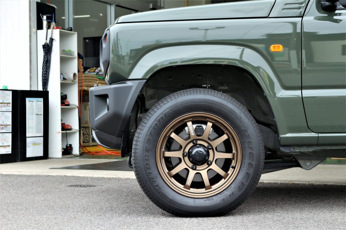 SUZUKI JB64 ジムニー に RAYS A LAP J 装着。 | 多治見店 | 店舗ブログ | タイヤ＆ホイールの専門店「クラフト」