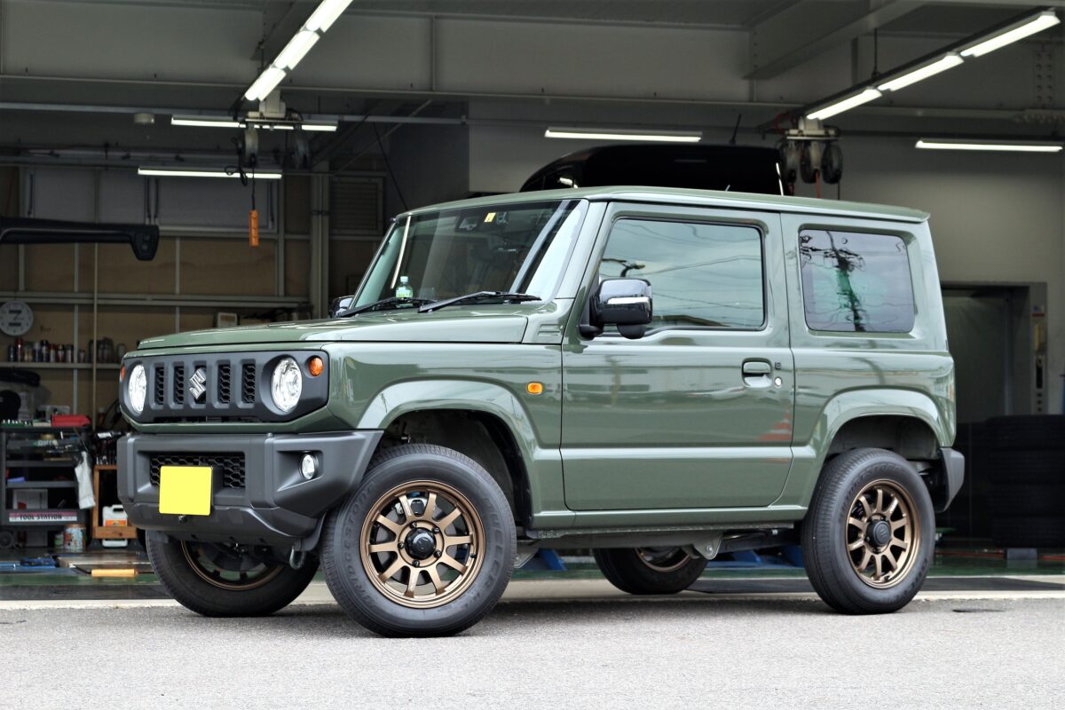 SUZUKI JB64 ジムニー に RAYS A LAP J 装着。 | 多治見店 | 店舗ブログ | タイヤ＆ホイールの専門店「クラフト」