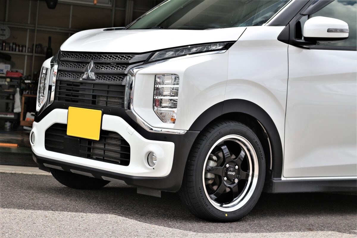 MITSUBISHI ekクロス に RAYS ボルクレーシング TE37 KCR 装着。 | 多治見店 | 店舗ブログ | タイヤ＆ホイール ...