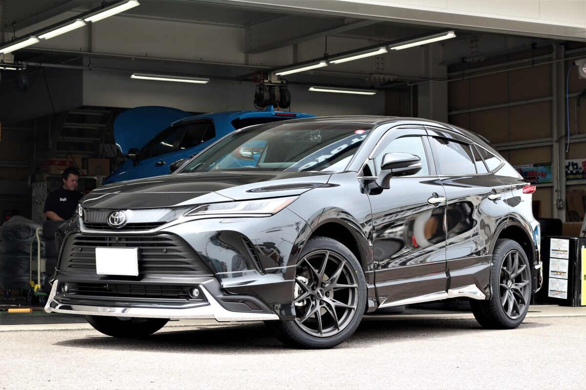 TOYOTA 80ハリアー に RAYS ベルサス VV21S 装着。 | 多治見店 | 店舗ブログ | タイヤ＆ホイールの専門店「クラフト」