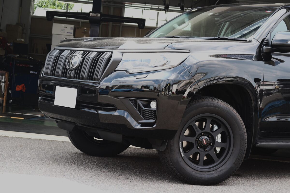 TOYOTA 150 プラド に RAYS デイトナ D108 装着。 | 多治見店 | 店舗ブログ | タイヤ＆ホイールの専門店「クラフト」