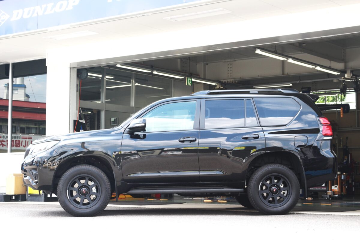 TOYOTA 150 プラド に RAYS デイトナ D108 装着。 | 多治見店 | 店舗ブログ | タイヤ＆ホイールの専門店「クラフト」