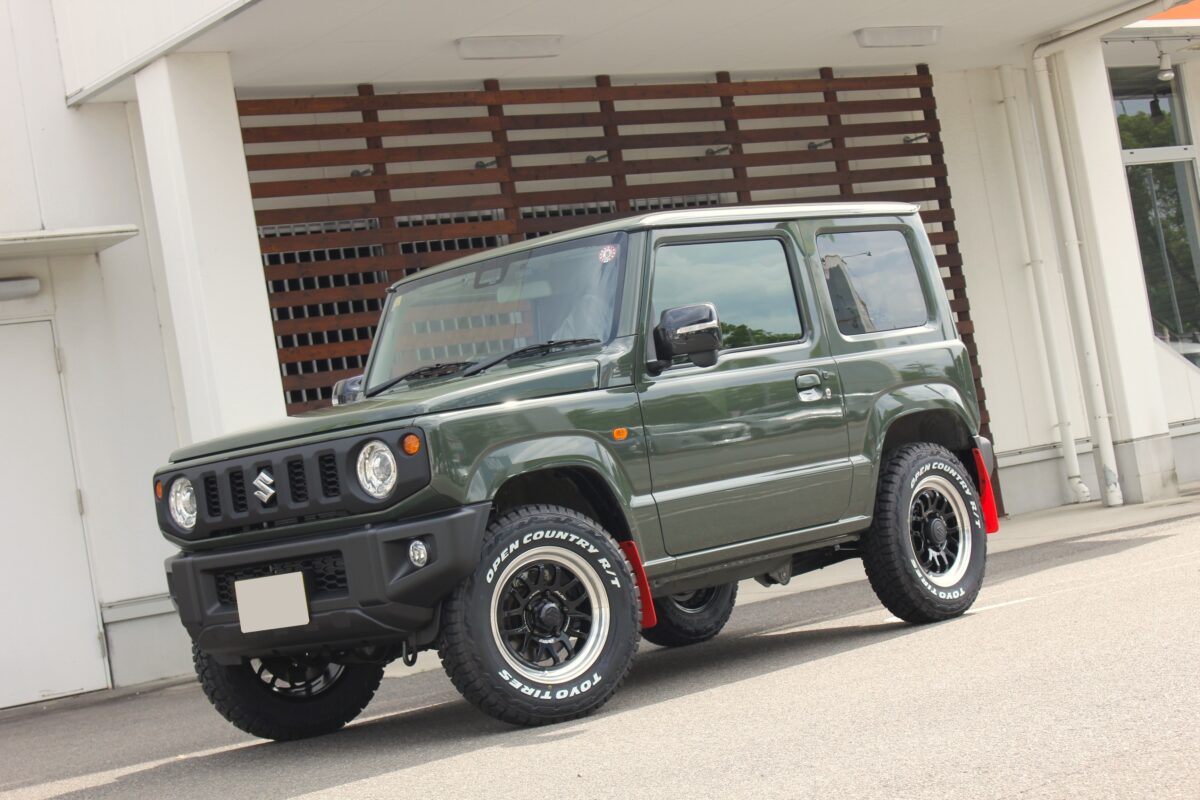 JB64ジムニーにRAYS A・LAP-07X×トーヨーオープンカントリーRTを装着!! | JB64ジムニーにRAYS A・LAP-07X× ...