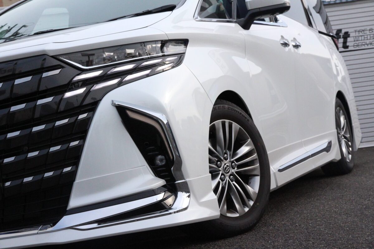 話題の【40系アルファード】にダウンスプリング タナベ NF210を装着しました☆☆ | 知立店 | 店舗ブログ | タイヤ＆ホイールの専門店 ...