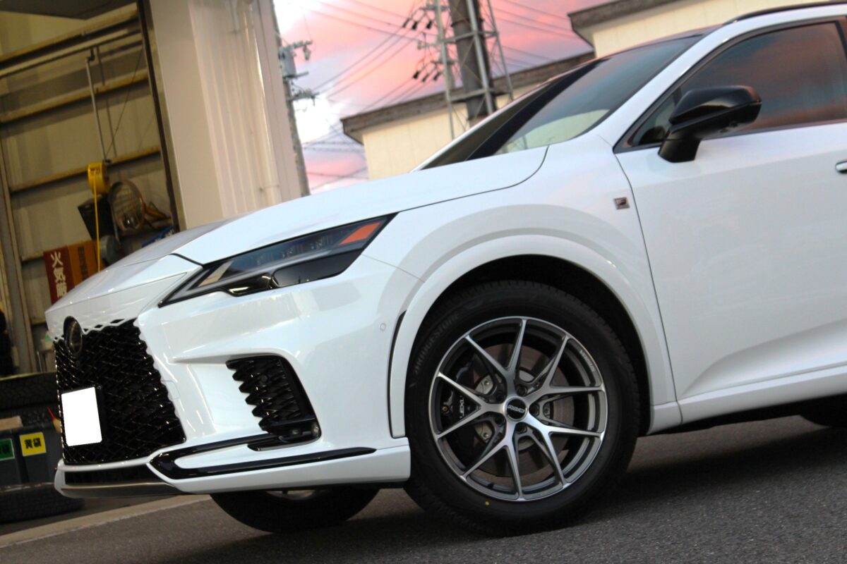 レクサスRXをRAYSベルサスクラフトコレクション VV21S×ブリヂストンVRX3で冬支度!! | 四日市店 | 店舗ブログ | タイヤ ...