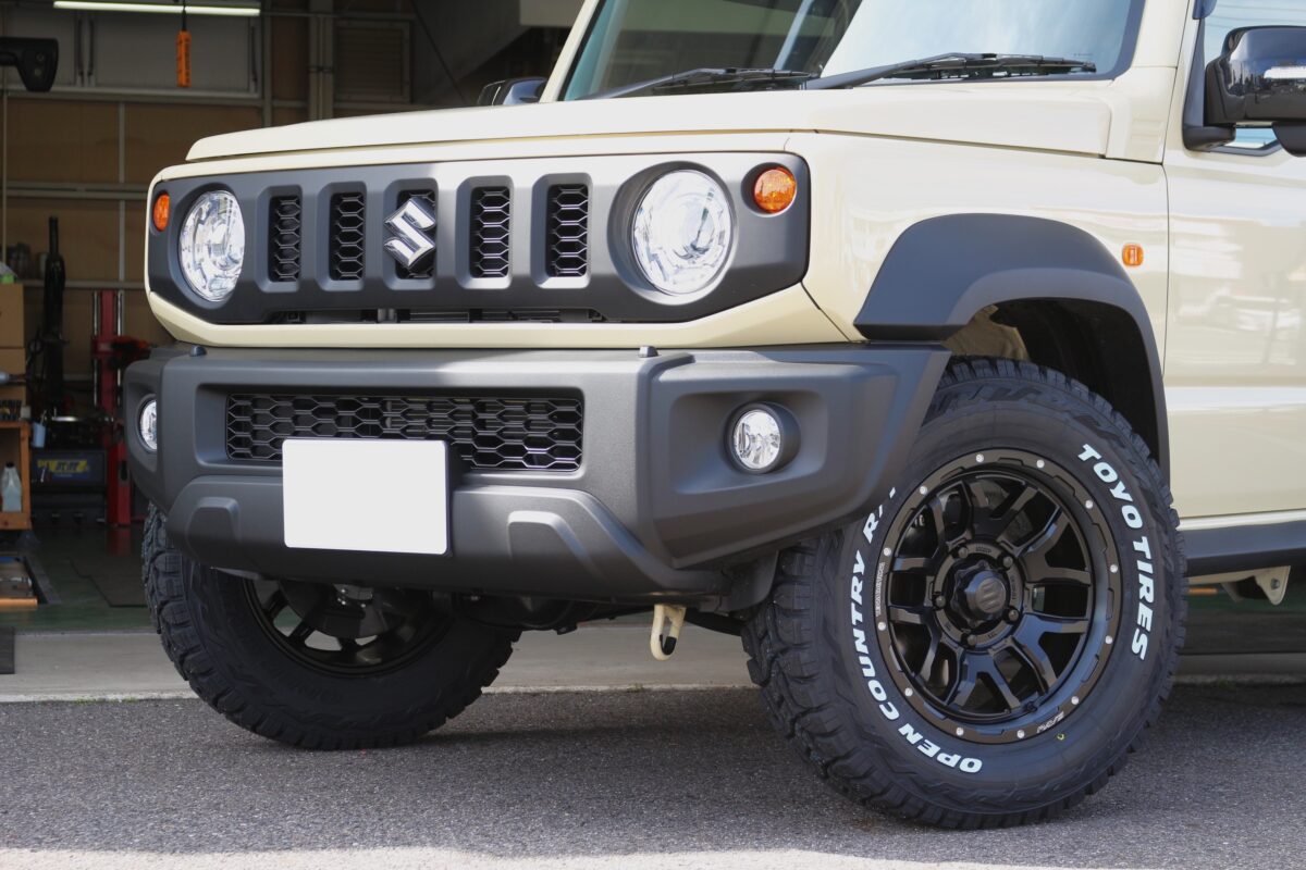 【ジムニーシエラのオフロードカスタム】 RAYS デイトナ F6 Boost 装着 。 | 多治見店 | 店舗ブログ | タイヤ＆ホイールの ...