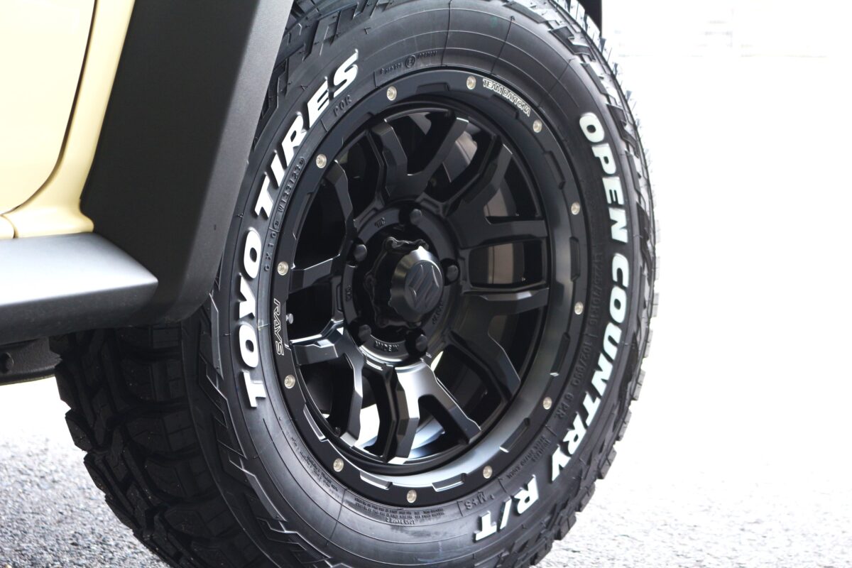 【ジムニーシエラのオフロードカスタム】 RAYS デイトナ F6 Boost 装着 。 | 多治見店 | 店舗ブログ | タイヤ＆ホイールの ...