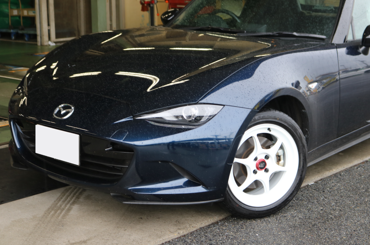 【マツダ・NDロードスター】ENKEI PF06 マシニングホワイト 16インチを装着！！！ | 一宮店 | 店舗ブログ | タイヤ＆ホイール ...