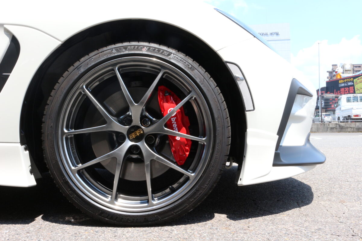 GR86にBBS RI-A 18インチを装着！鍛造ホイールでかっこよく！ | 多治見店 | 店舗ブログ | タイヤ＆ホイールの専門店「クラフト」