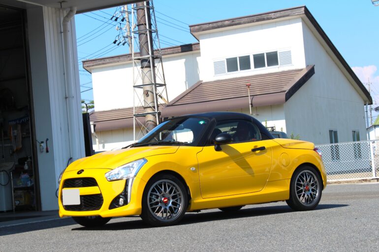 【カスタムブログ】コペンにRAYS VOLK ZE40シャイニングブロンズメタルを装着!! | 四日市店 | 店舗ブログ | タイヤ＆ホイール ...