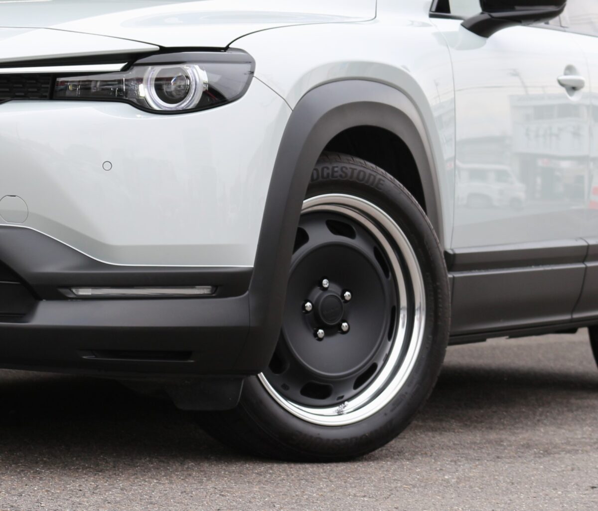 「MX-30」WORK Seeker DTでユーロな仕上がりへ☆実車計測！ノーマル車高ツライチ！ | 多治見店 | 店舗ブログ | タイヤ ...