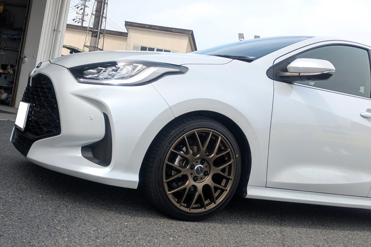 【カスタムブログ】WORKエモーションM8R ＆ RSR Ti2000装着でヤリスをスポーティに! | 四日市店 | 店舗ブログ | タイヤ ...